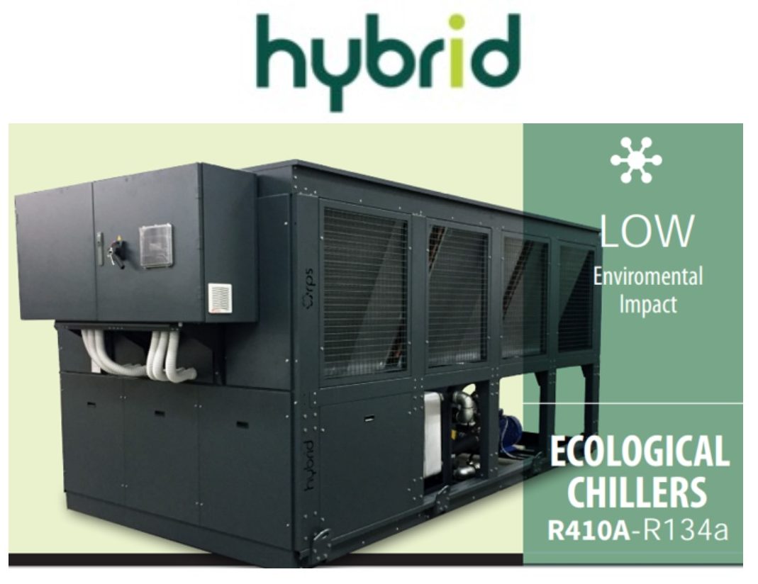 Industrial Process Chillers – Hybrid Range - RPS Cooling UK